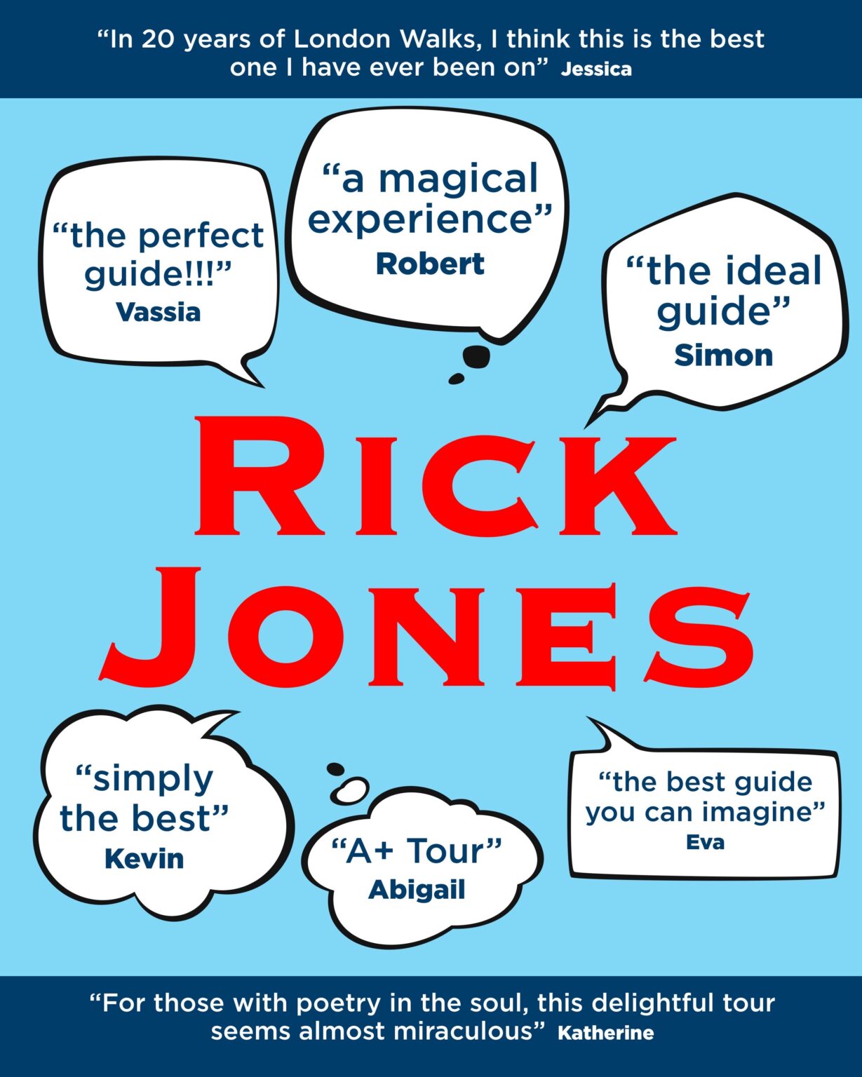 Walks by our guide Rick Jones - London Walks