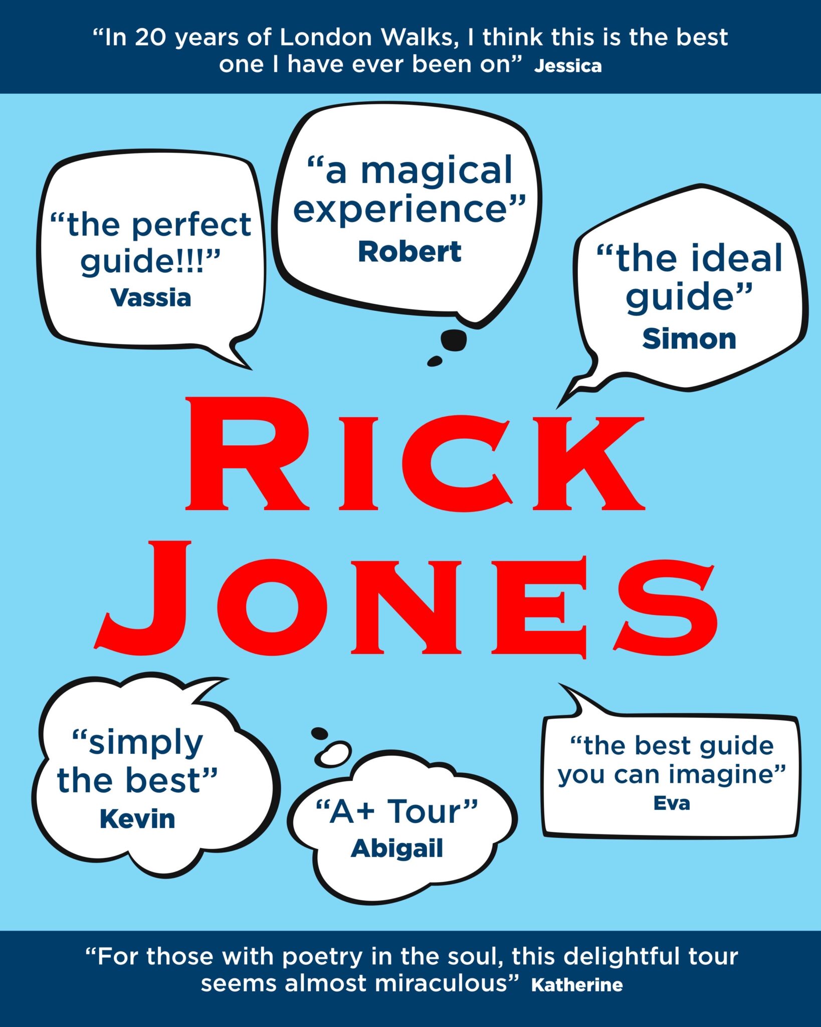 Walks by our guide Rick Jones - London Walks
